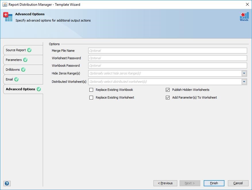 Advanced Options – Wands for SAP